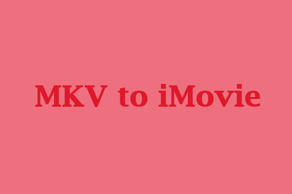 A Guidance on How to Convert MKV to iMovie Easily? [Mac/Online]