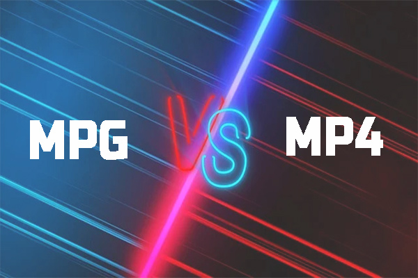 MPG vs MP4: What Are the Differences and How to Convert