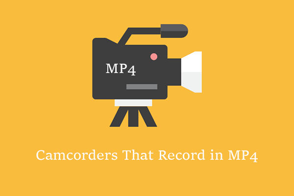 Top 5 Camcorders That Record in MP4 & How to Set That