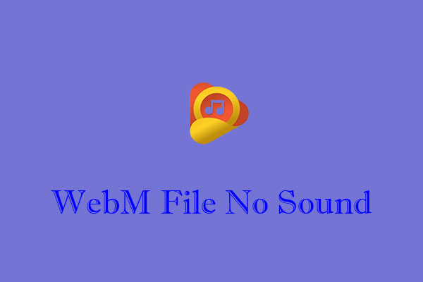 WebM File No Sound? Here are 4 Easy and Quick Fixes