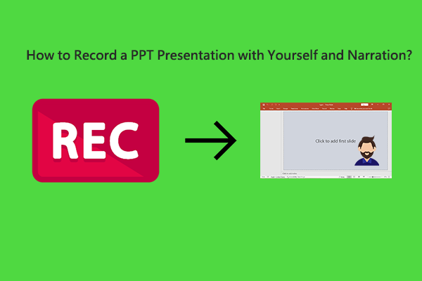 How to Record a PPT Presentation with Yourself and Narration?