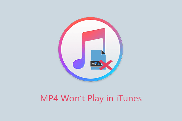Fix the MP4 Won’t Play in iTunes Issue in Various Cases