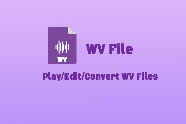 Unlock What a WV File Is & How to Play/Edit/Convert WV Files