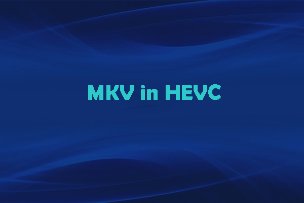 Bewährte Methoden: MKV in HEVC oder umgekehrt konvertieren