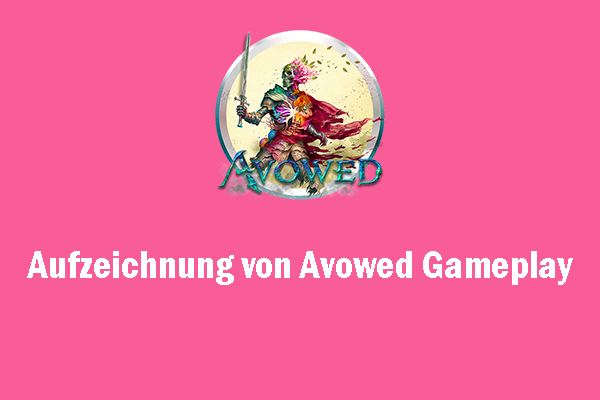 Schnell & Einfach: So nehmen Sie Avowed Gameplay auf