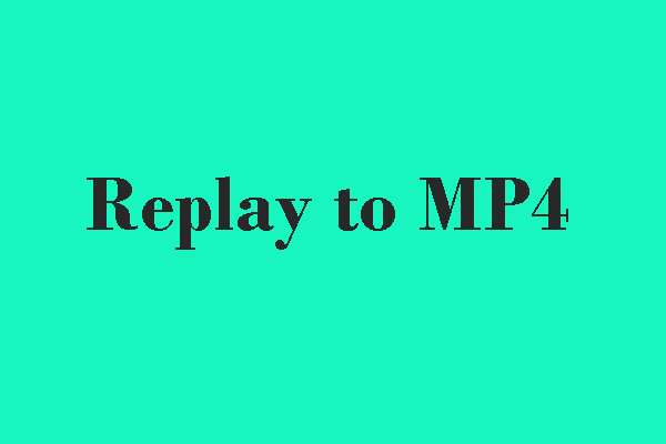 Replay to MP4: Expert and Quick Instructions Deserve a Try