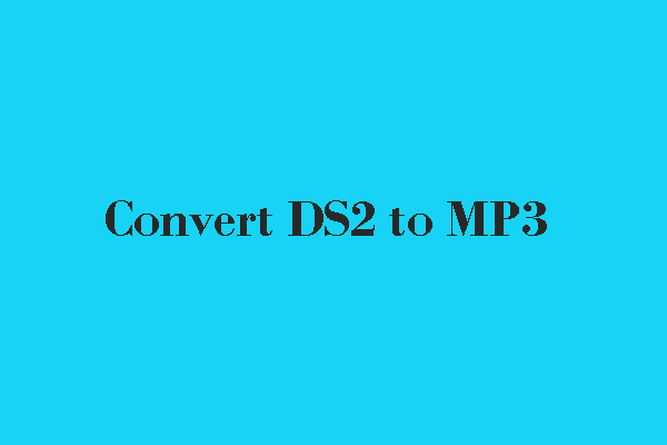 Convert DS2 to MP3: Effortless Instructions Worth a Try