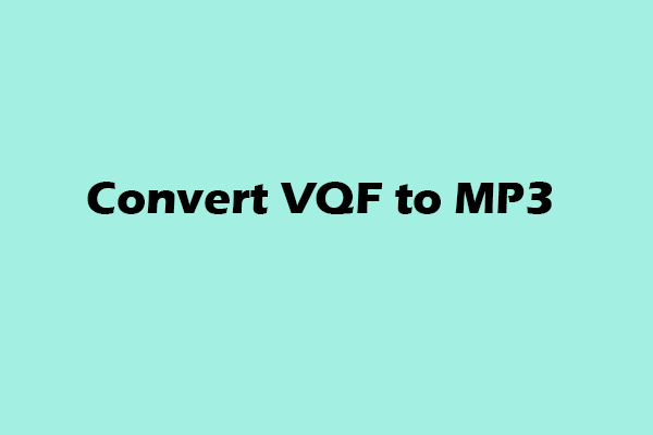 Breakthrough Methods to Convert VQF to MP3 Effortlessly