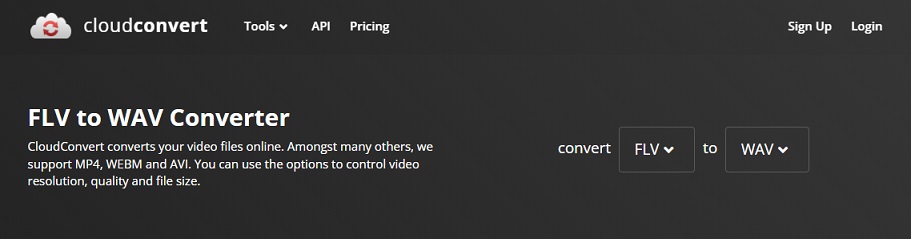 FLV to WAV: How to Extract WAV Audio from FLV - MiniTool Video Converter